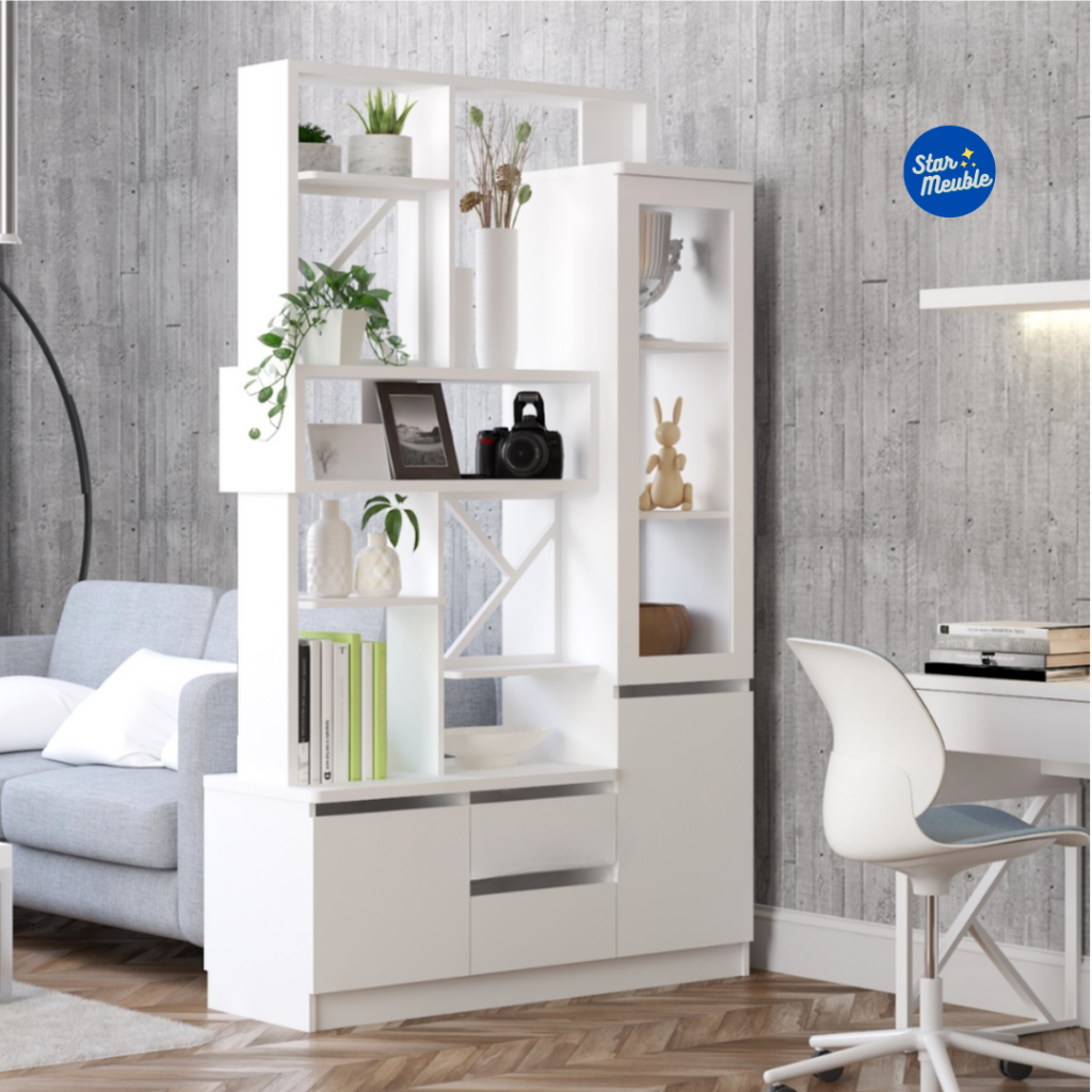 Jual Partisi Penyekat Ruangan Rak Divider Pemisah Ruangan Serbaguna ...