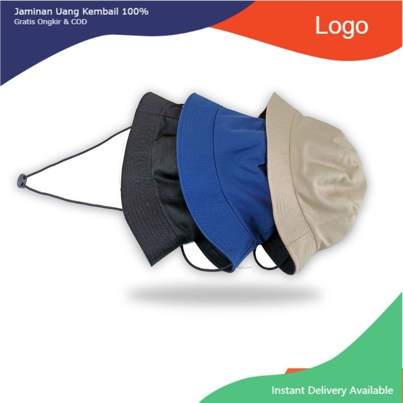 Jual topi rimba unisex cowo cewe bisa /topi gunung/topi hiking/topi ...