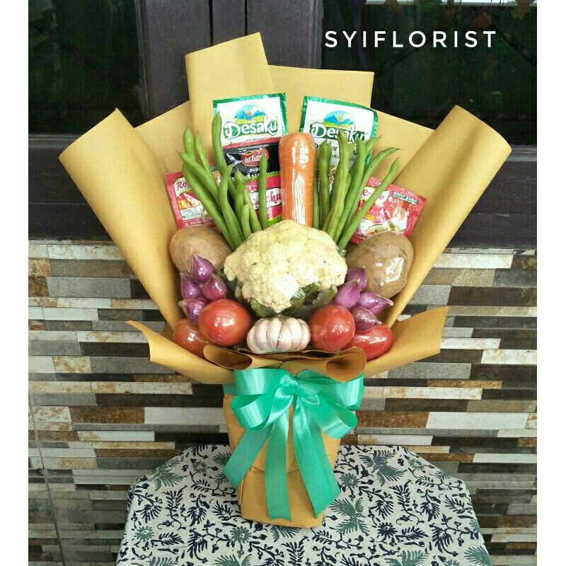 Jual BUKET SAYUR MIX BUMBU UNTUK HADIAH WISUDA, ULTAH, VALENTINE ...