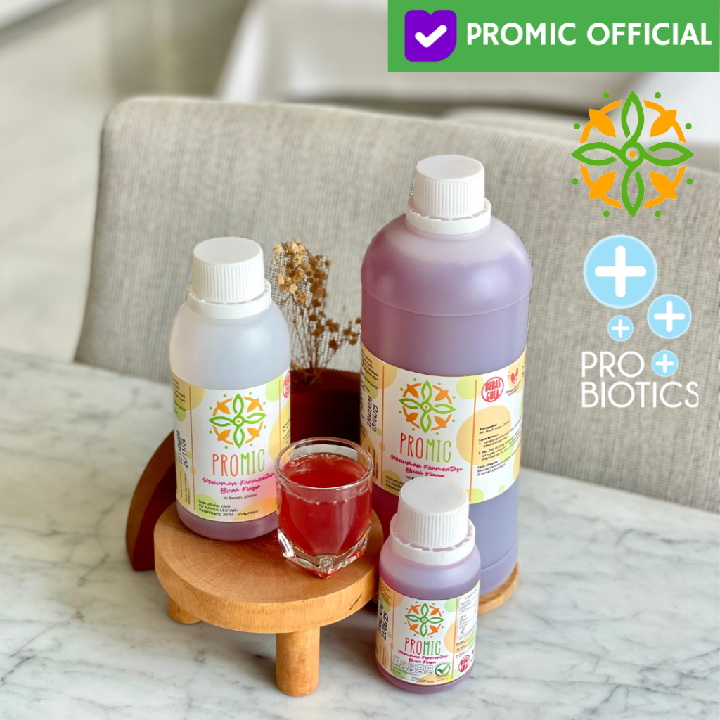 Jual Minuman Probiotik PROMIC Buah NAGA tanpa GULA - 100 ML & 200 ML ...