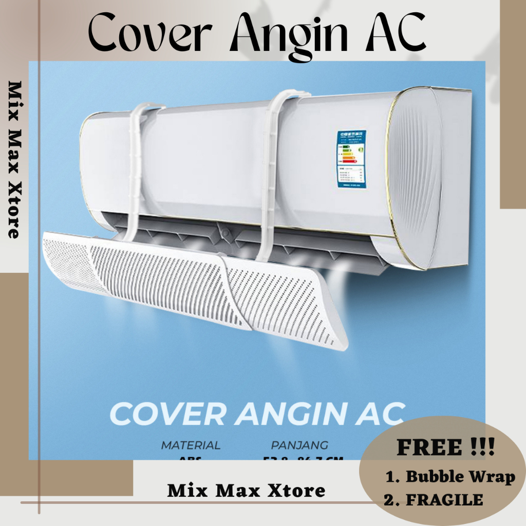 Jual Cover Angin AC Retractable Three Board Windshield Deflector ...
