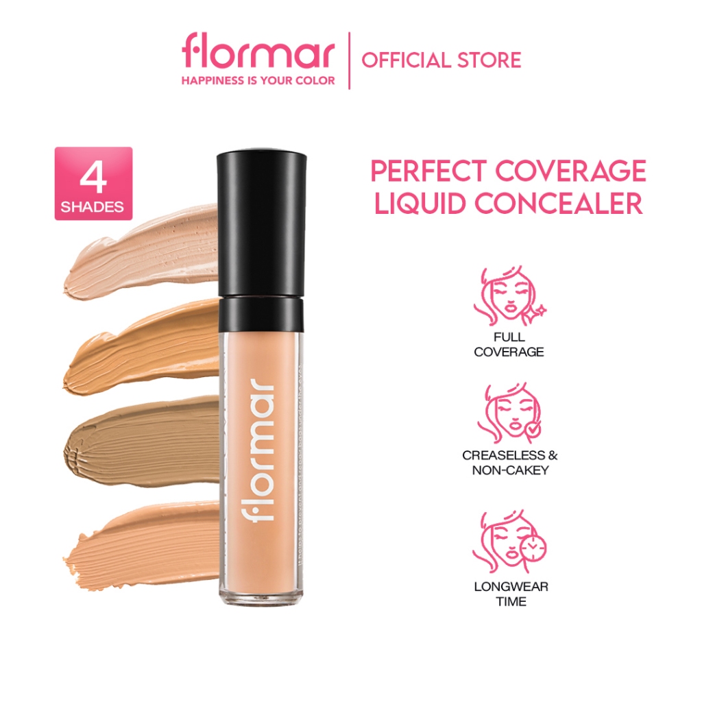 Jual Flormar Perfect Coverage Liquid Concealer | Shopee Indonesia