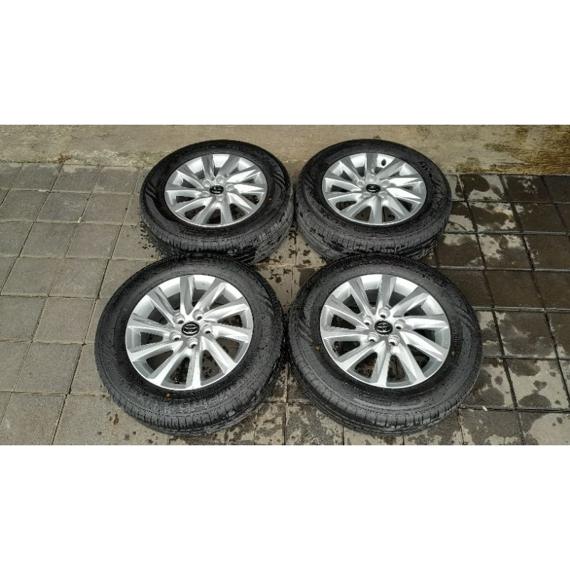 Jual VELG DAN BAN SEKEN MOBIL OEM COPOTAN INNOVA ZENIX + BAN RING 16 80 ...