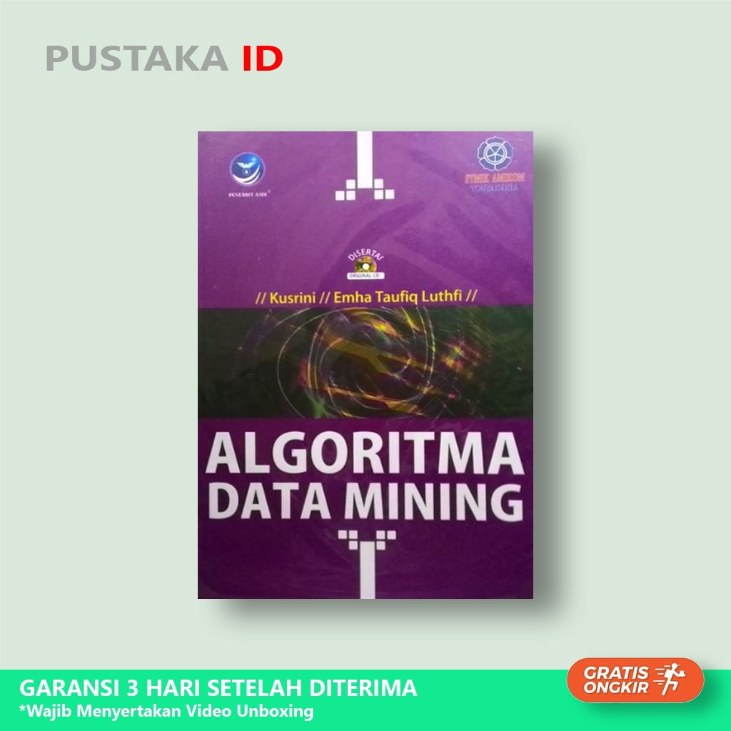 Jual Buku Algoritma Data Mining - Original | Shopee Indonesia