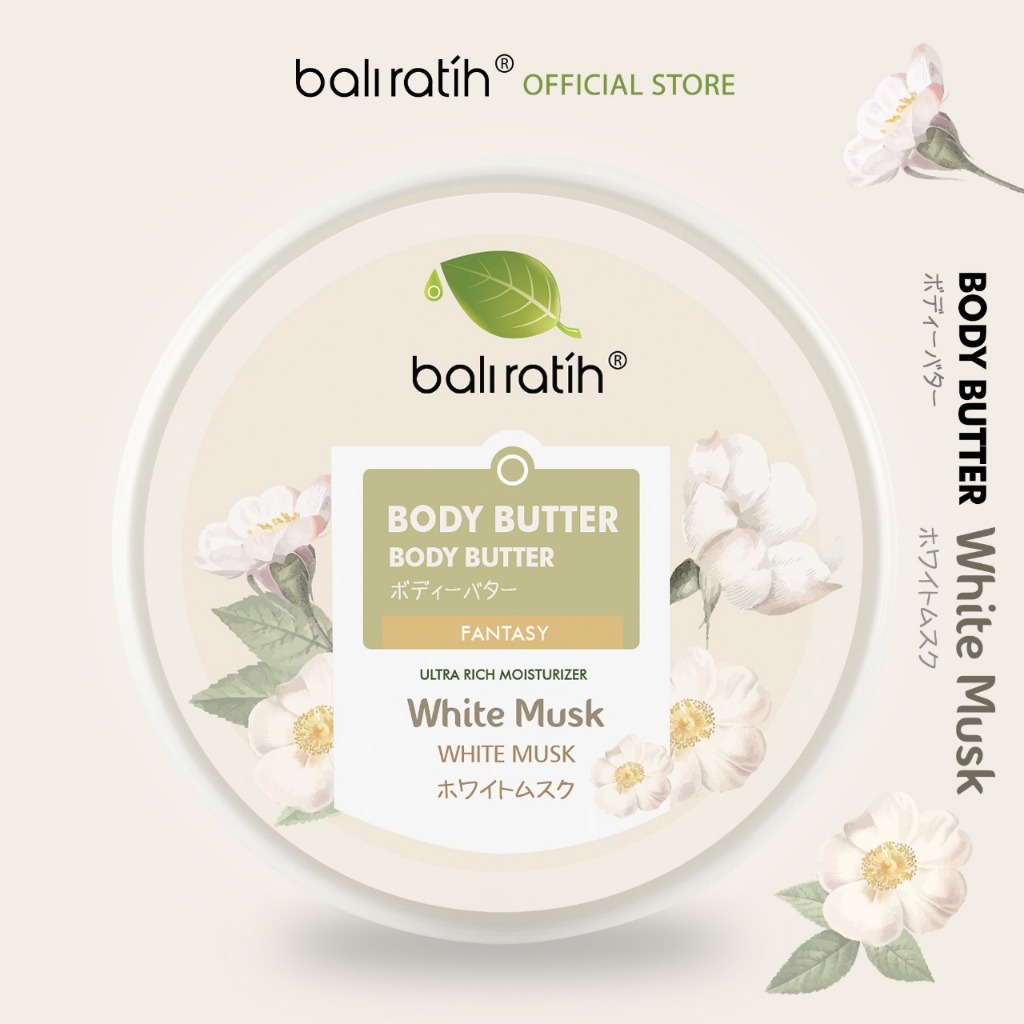 Jual Bali Ratih Body Butter Fantasy White Musk 100gr | Shopee Indonesia