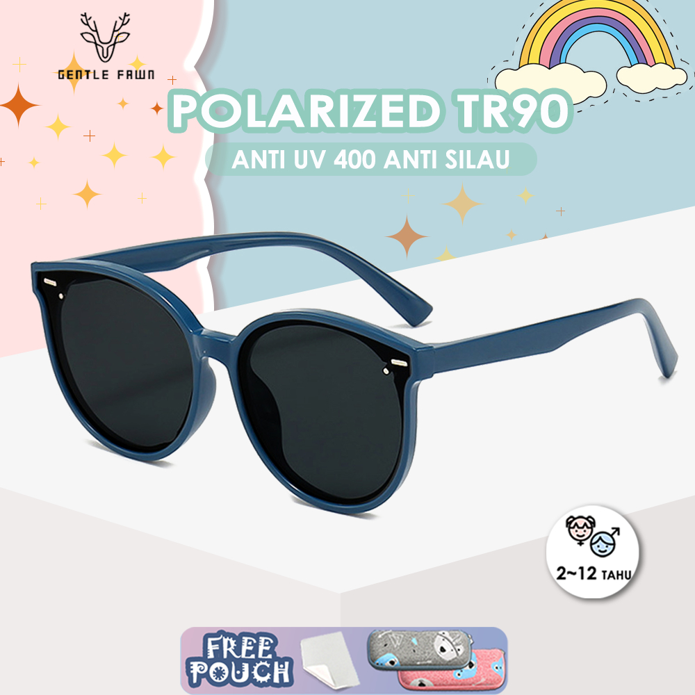 Jual Gentle Fawn Kacamata Sunglasses Anak Remaja Bentuk Oval Tr90 Polarized Anti Silau Anti ...