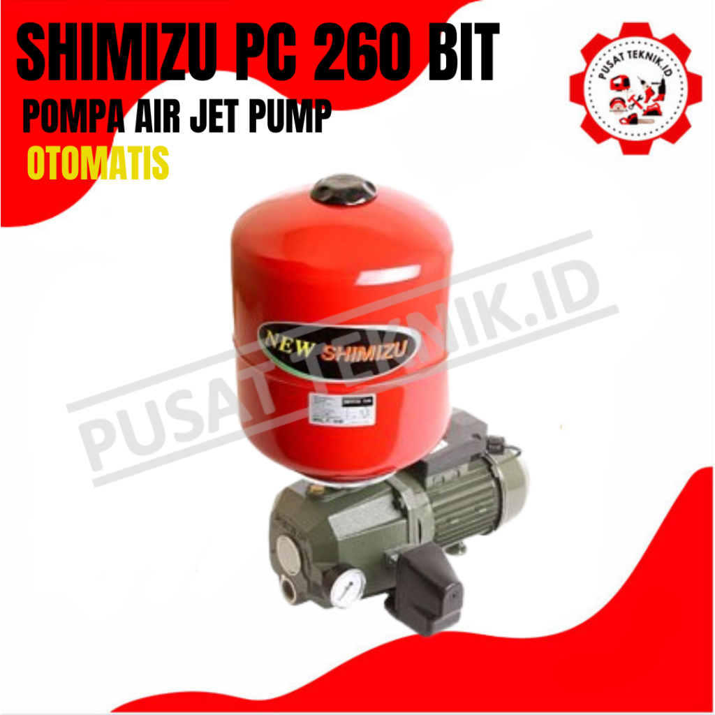 Jual SHIMIZU PC 260 BIT POMPA AIR SHIMIZU 260 BIT JET PUMP OTOMATIS | Shopee Indonesia
