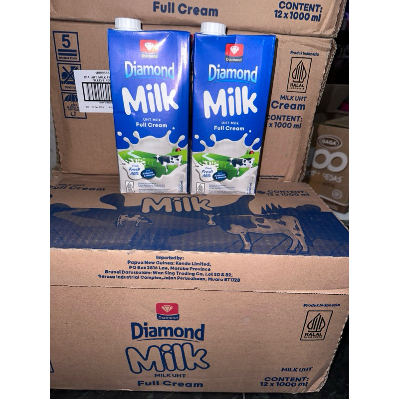 Jual Diamond susu UHT 1L kartonan | Shopee Indonesia