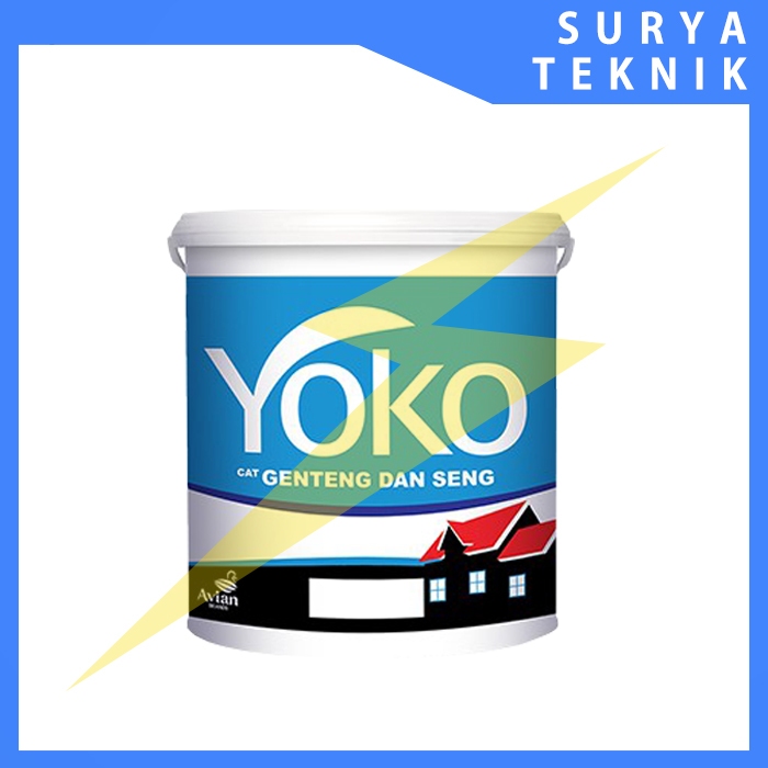 Jual Cat Genteng Yoko Roof Paint - Cat Genteng - Asbes - Seng 4 Kg ...