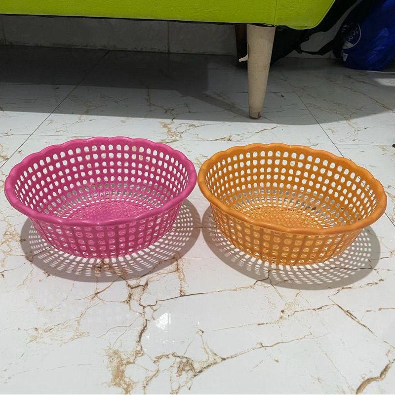 Jual 12 PCS!!! WAKUL REGE WAKUL SAYUR / WAKUL LUBANG / WASKOM BASKOM ...