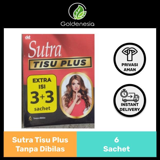 Jual Sutra Tisu Plus Isi 6 Sachet / Tissue Sutra Plus Tanpa Dibilas ...