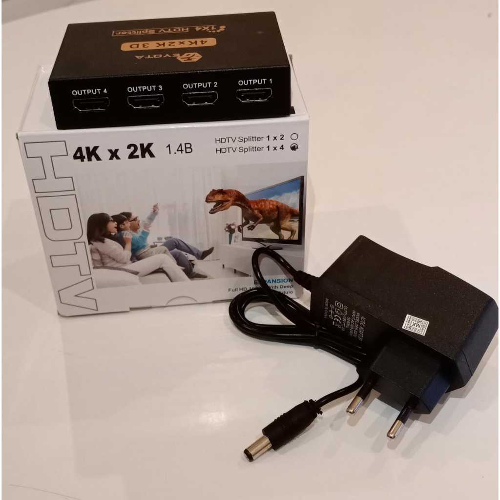 Jual HDMI SPLITTER 4 PORT 4K X 2K | Shopee Indonesia