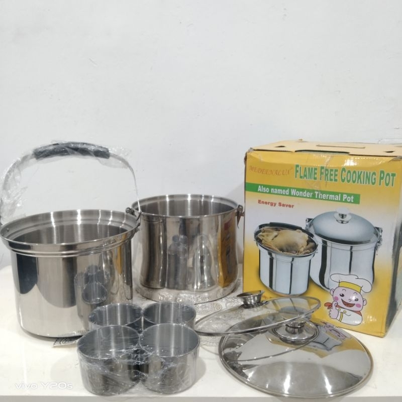 Jual Flame Free Cooking Pot MEDEENALUX | Shopee Indonesia