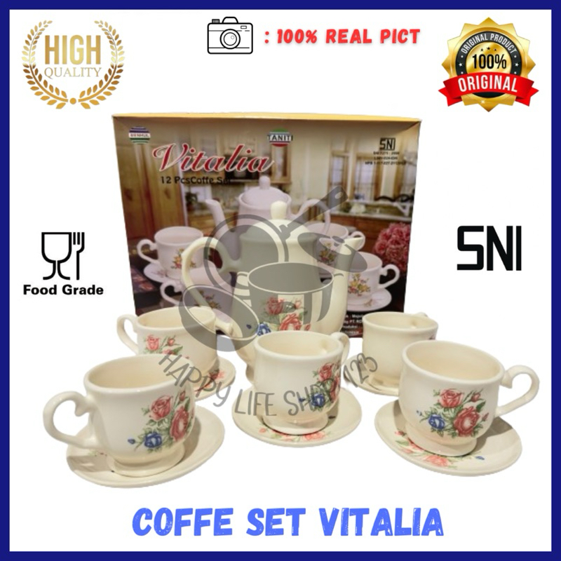 Jual Coffee Set Vitalia/Coffee Set Napoleon/Coffee Set Royal/Teko dan ...