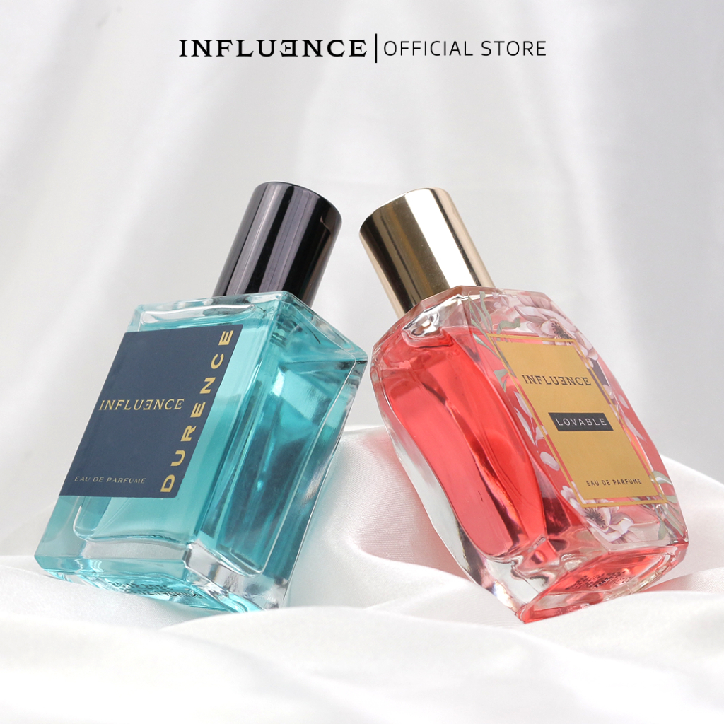 Jual INFLUENCE PARFUME COUPLE DURENCE DAN LOVABLE PARFUM SERASI ...