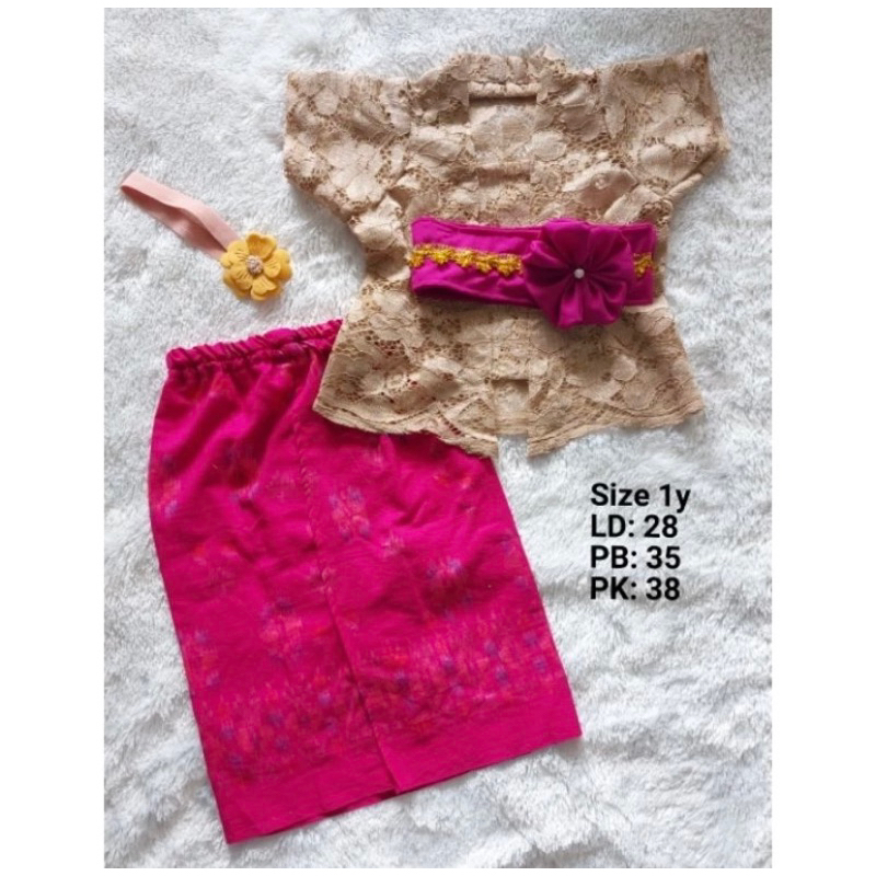 Jual Busana adat bali anak 2 (Divya kebaya bali) | Shopee Indonesia