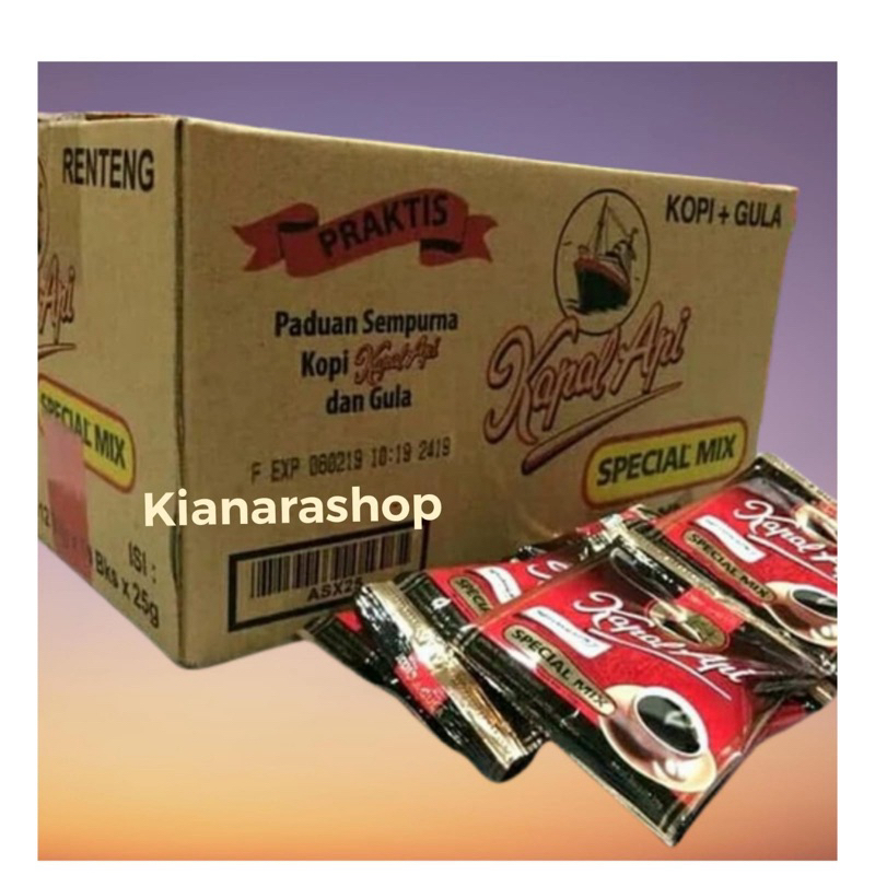 Jual 1 Karton Kapal api special mix 25gr 120 bungkus | Shopee Indonesia
