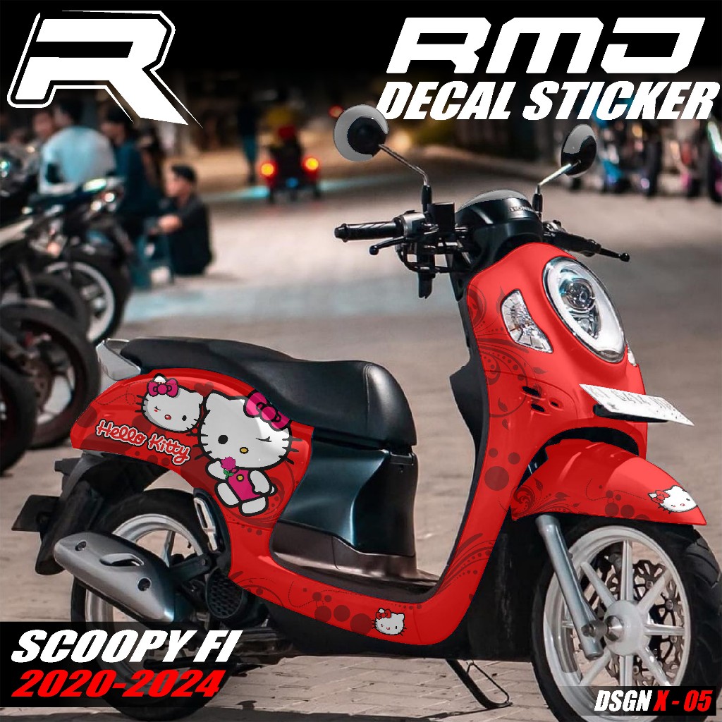 Jual Decal Sticker All New Scoopy Fi 2020 2021 2022 2023 2024 Full Body ...