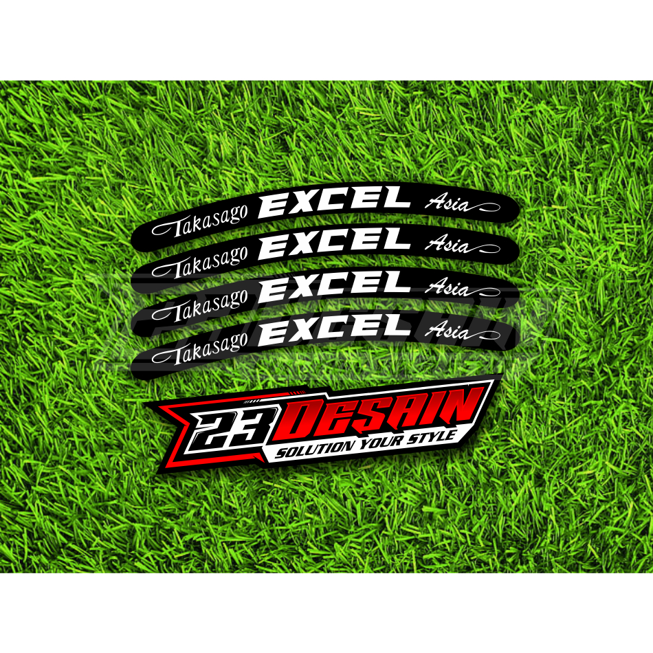 Jual STIKER VELG TAKASAGO EXCEL LIST VELG EXCEL STIKER TAKASAGO EXCEL ...