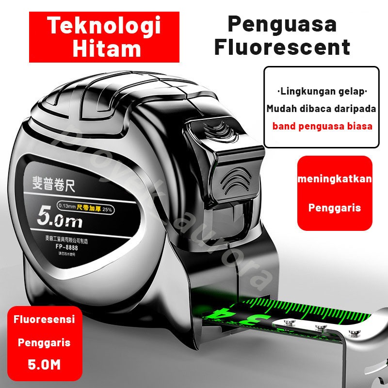 Jual Deli Meteran 10 Meter Paling Kuat Unik Stainless Anti Karat Anti ...