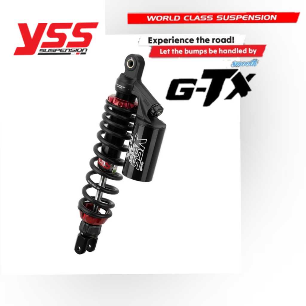 Jual Shock Vario 125 Vario 150 330mm Vario 160 340mm YSS G-TX Black ...