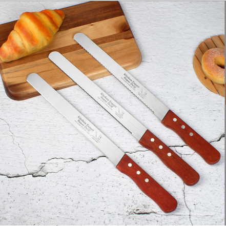 Jual Pisau Cake Kue Roti 37cm Stainless Steel Panjang - 10inch | Shopee ...