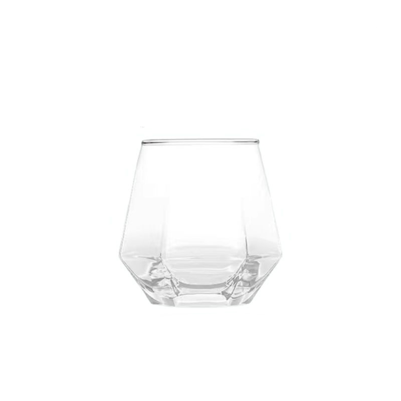 Jual Gelas Minuman Estetik Diamond Crystal Glass Cup 310ml | Shopee ...