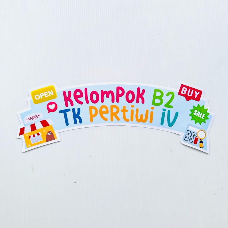 Jual DEKORASI MARKET DAY CUSTOM SATUAN TULISAN DEKORASI MARKET DAY ...