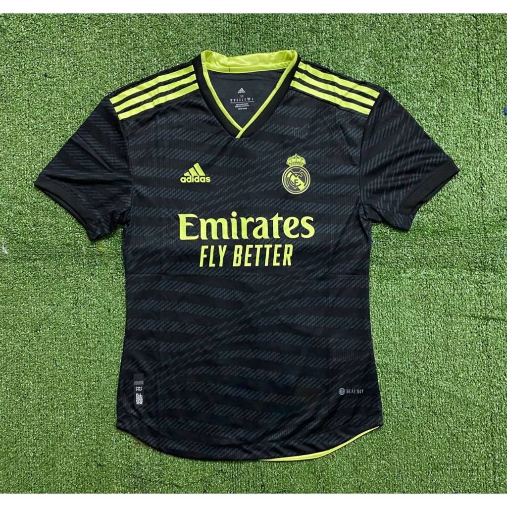 Jual Jersey bola REAL MADRID 3RD 2022/2023 Grade Ori | Shopee Indonesia