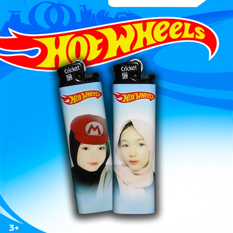 Jual Korek Api Custom Cricket Kriket Unik Setiker Sticker Foto Logo ...