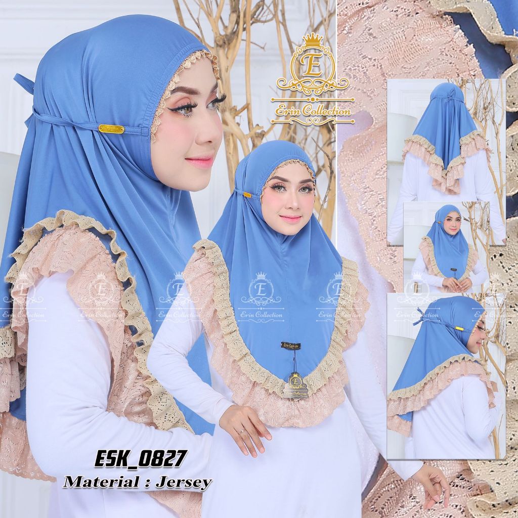 Jual JILBAB INSTAN RENDA KERUT / HIJAB INSTAN RENDA SUSUN ESK_0827 ...