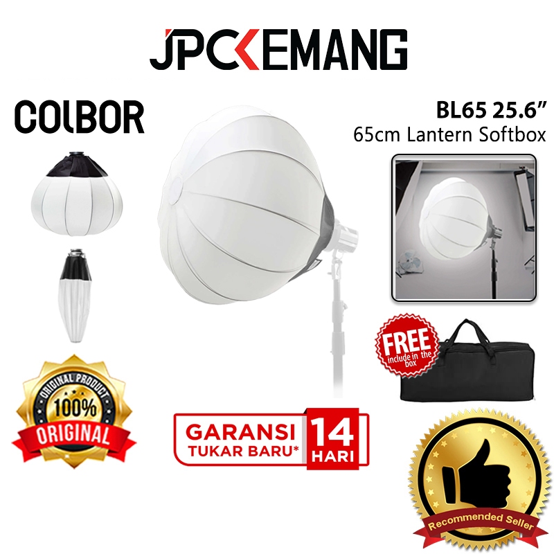 Jual Colbor BL65 Lantern Softbox 65cm Soft Box Studio Lighting BL 65 cm Original | Shopee Indonesia