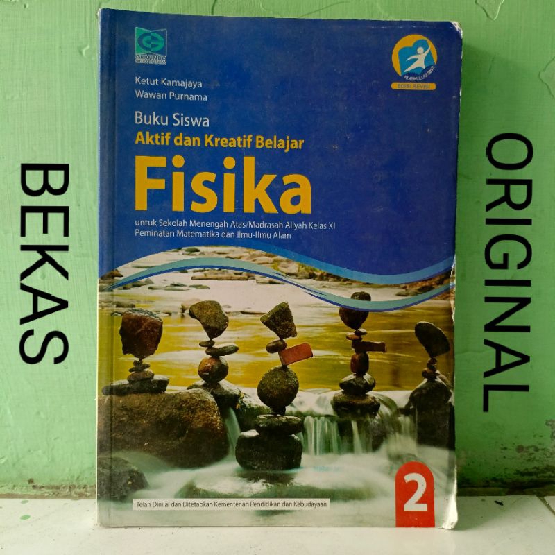 Jual Buku Siswa Aktif dan Kreatif Belajar Fisika kelas 11 XI 2 II MA SMA Penerbit Grafindo ...