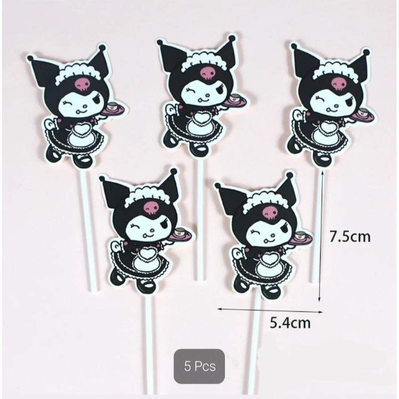 Jual Topper Kue Kuromi / Cake Topper Kuromi Sanrio Series / Cake ...