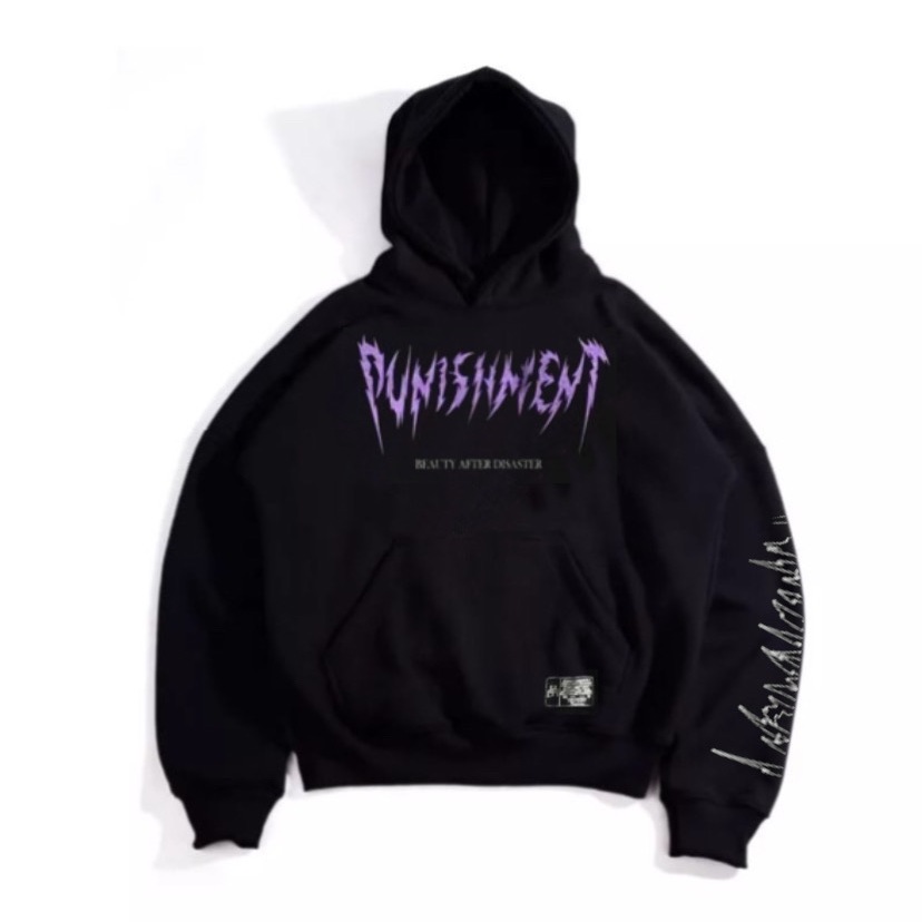 Jual Hoodie Pria Oversize Original Distro Premium Hitam Cowok Boxy ...