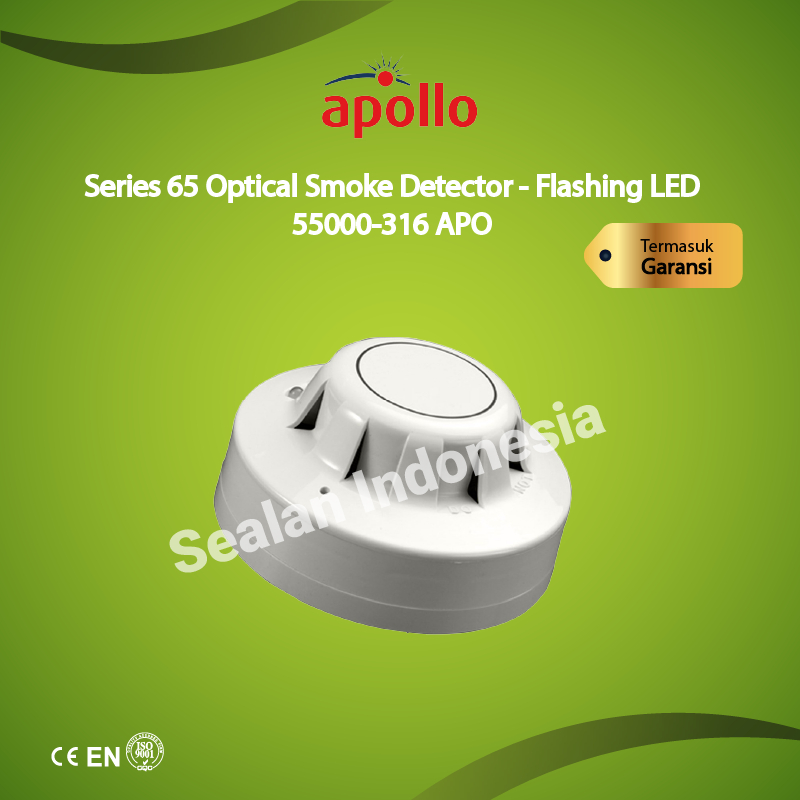 Jual Apollo S65 Conventional Smoke Detector with Flashing LED | Shopee ...