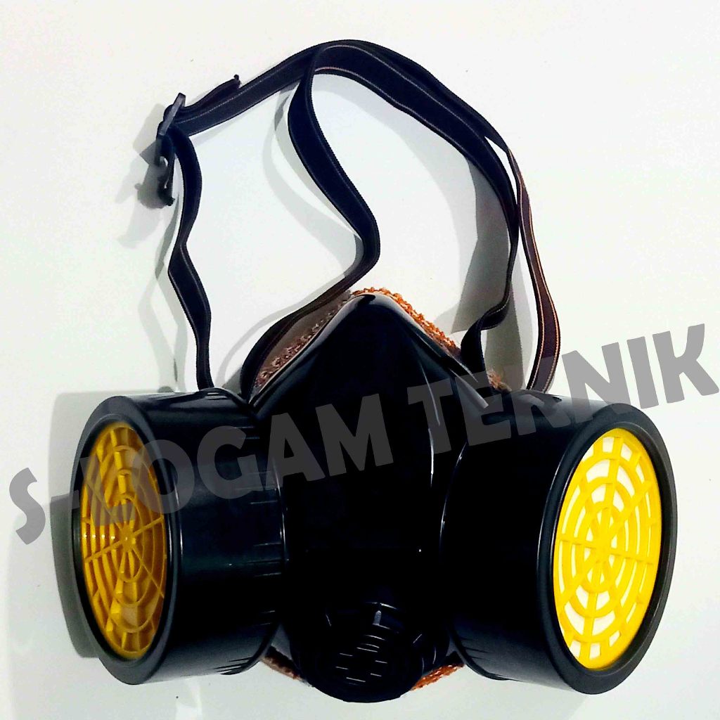 Jual Masker Corong Babi NP 306 Mask Respirator Double Filter Obat Anti ...