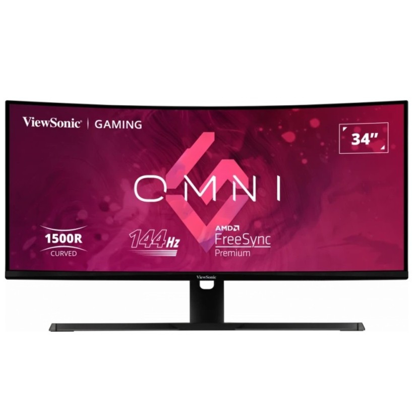 Jual VIEWSONIC VX3418-2KPC 34 inch UWHD VA 144Hz 1ms HDR GAMING MONITOR | Shopee Indonesia