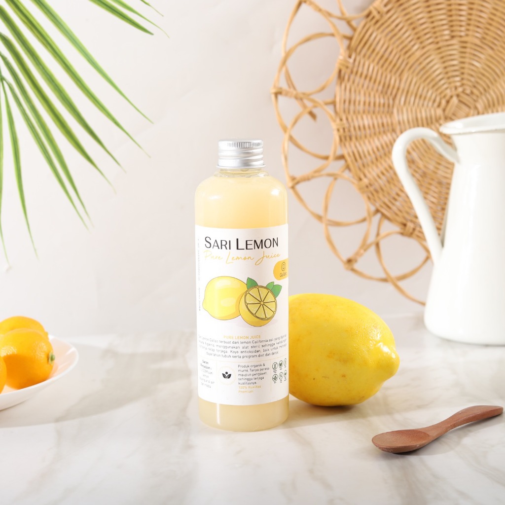 Jual Sari Lemon Murni Asli / Pure Lemon Juice Galleri Organik 100 % ...