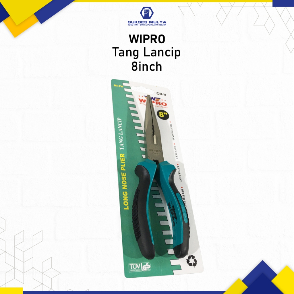 Jual WIPRO Tang Lancip 8" / Long Nose Pliers | Shopee Indonesia