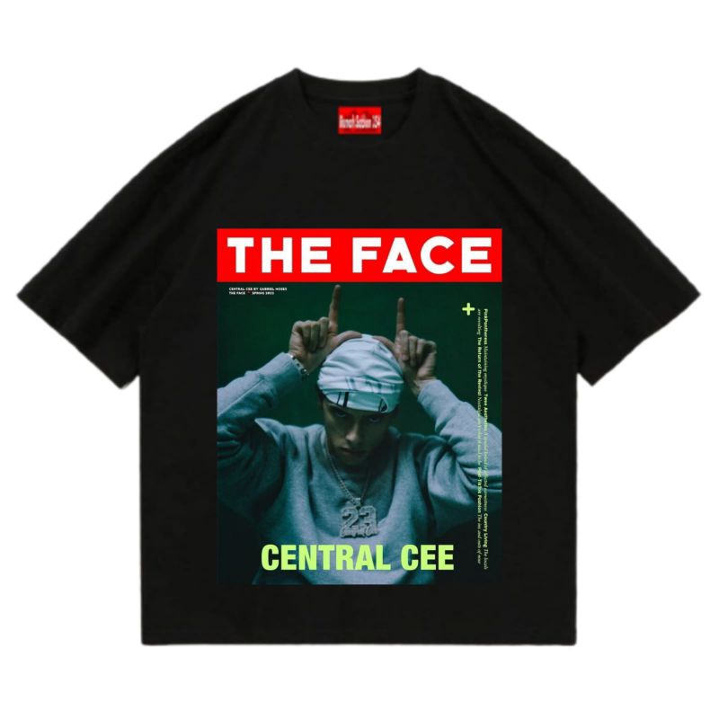 Jual KAOS BAJU CENTRAL CEE | T-SHIRT HITAM OVERSIZE VINTAGE BOOTLEG ...