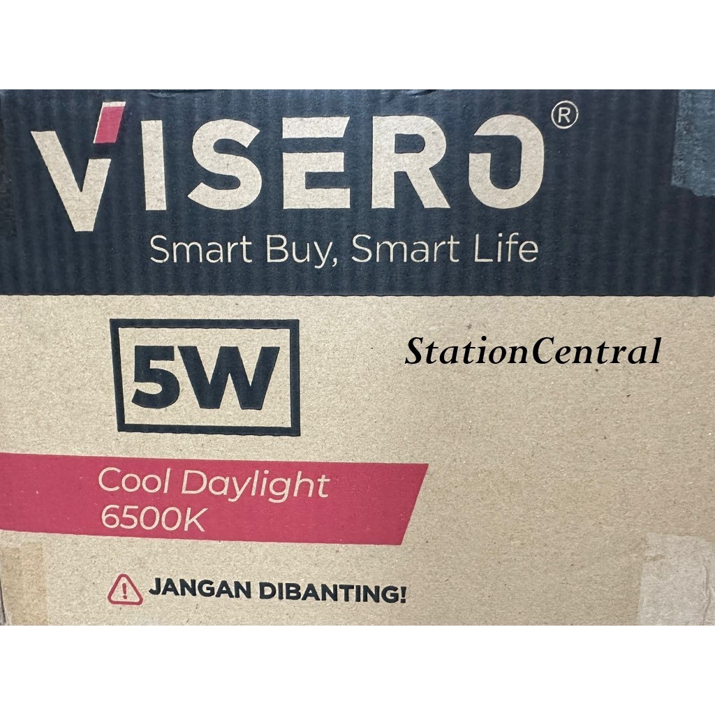 Jual VISERO VINTAGE 5W / 5 Watt ( 1 DUS / 1 KOLI Isi 100 pcs ) Lampu Bohlam Led Bulb E27 Putih ...