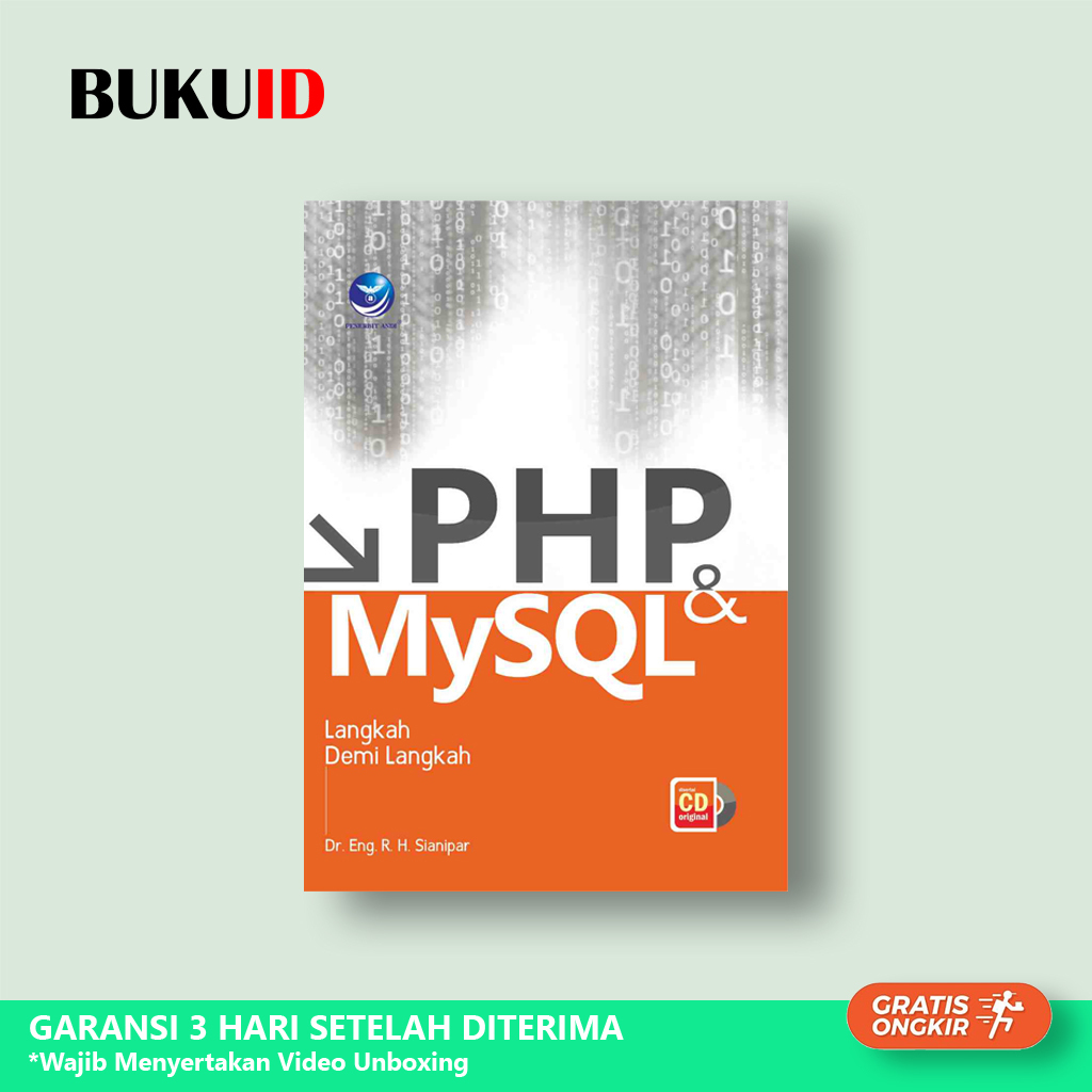 Jual Buku Buku PHP Dan MYSQL Langkah Demi Langkah + cd - Original | Shopee Indonesia