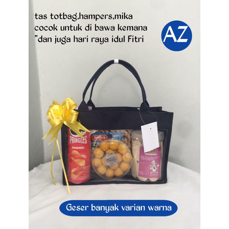 Jual TAS TOTBAG HAMPERS TOTBAG MIKA TAS KUE LEBARAN HARI RAYA TAS ULANG ...