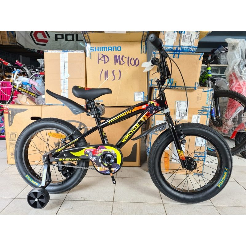 Jual Sepeda Anak / KIDS BIKE BMX 18 INCH WIMCYCLE BIG FOOT / BIGFOOT ...
