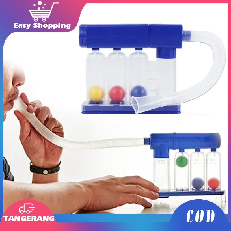 Jual Respirometer Incentive Spirometry Adjustable 1-9 Gigi Spirometer ...
