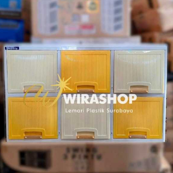 Jual Napolly Locker Box ktlb tipe 3206 Triple Susun 2 Lemari Plastik ...