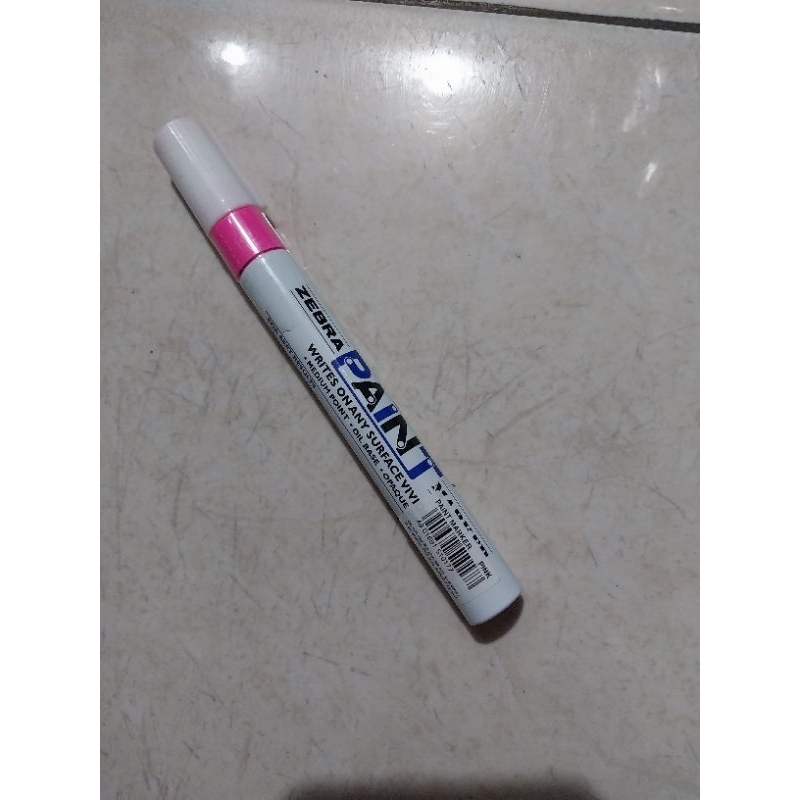 Jual SPIDOL PAINT MARKER ZEBRA harga 1 pcs | Shopee Indonesia