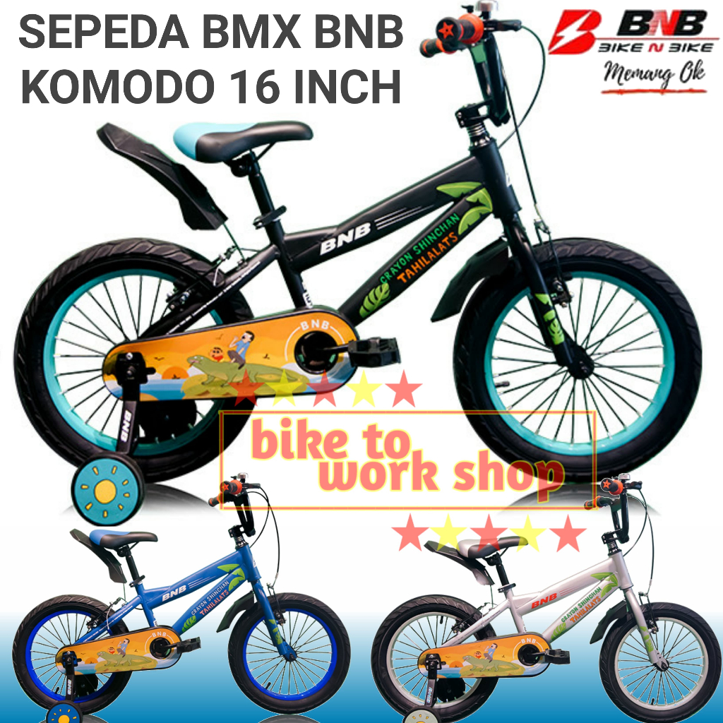 Jual SEPEDA ANAK BMX BNB X ONE KOMODO 12 16 18 INCH | Shopee Indonesia
