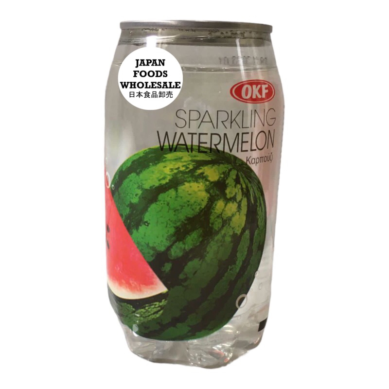 Jual OKF Sparkling Watermelon Can / soft drink / minuman korea | Shopee ...